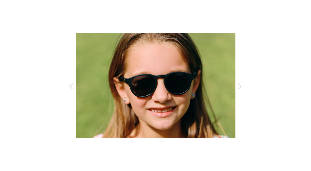 Okulary dla dzieci (Polaryzacja) Keyhole: Jet Black | Smoke Lenses ...